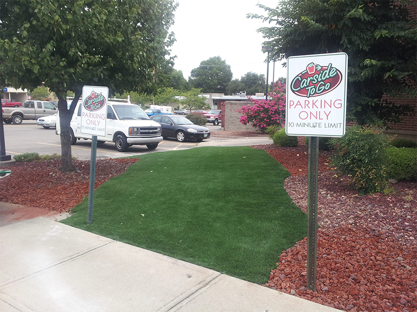 Motz Turf Farms commercial synthetic install - Motz Turf Farms